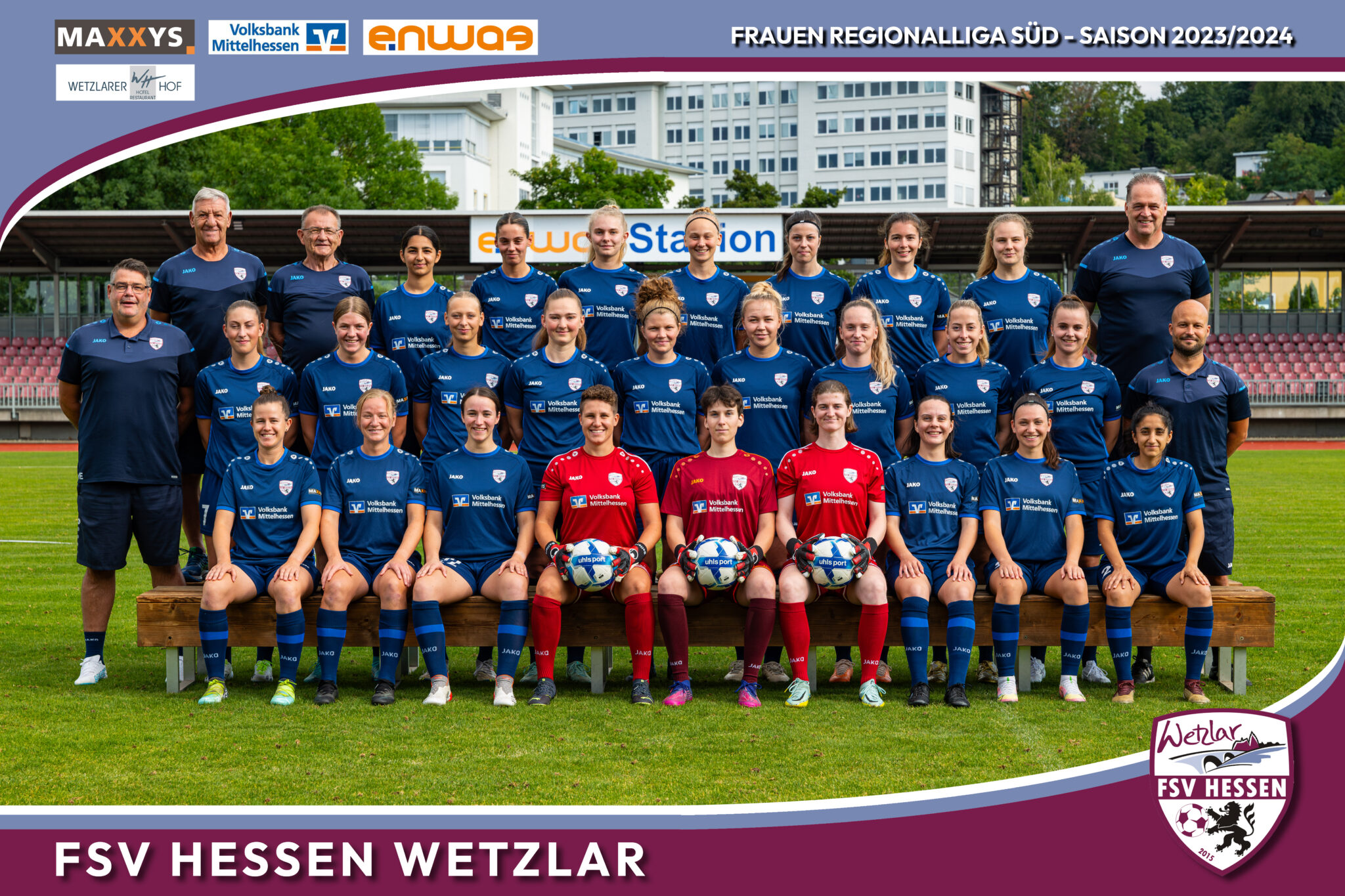 Regionalligateam 2023/24 – FSV Hessen Wetzlar
